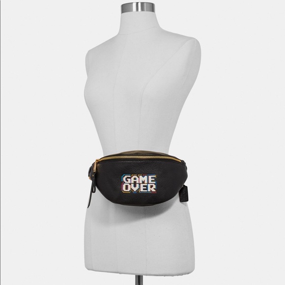 Coach | Bags | Coach X Pacman Game Over Fanny Pack | Poshmark